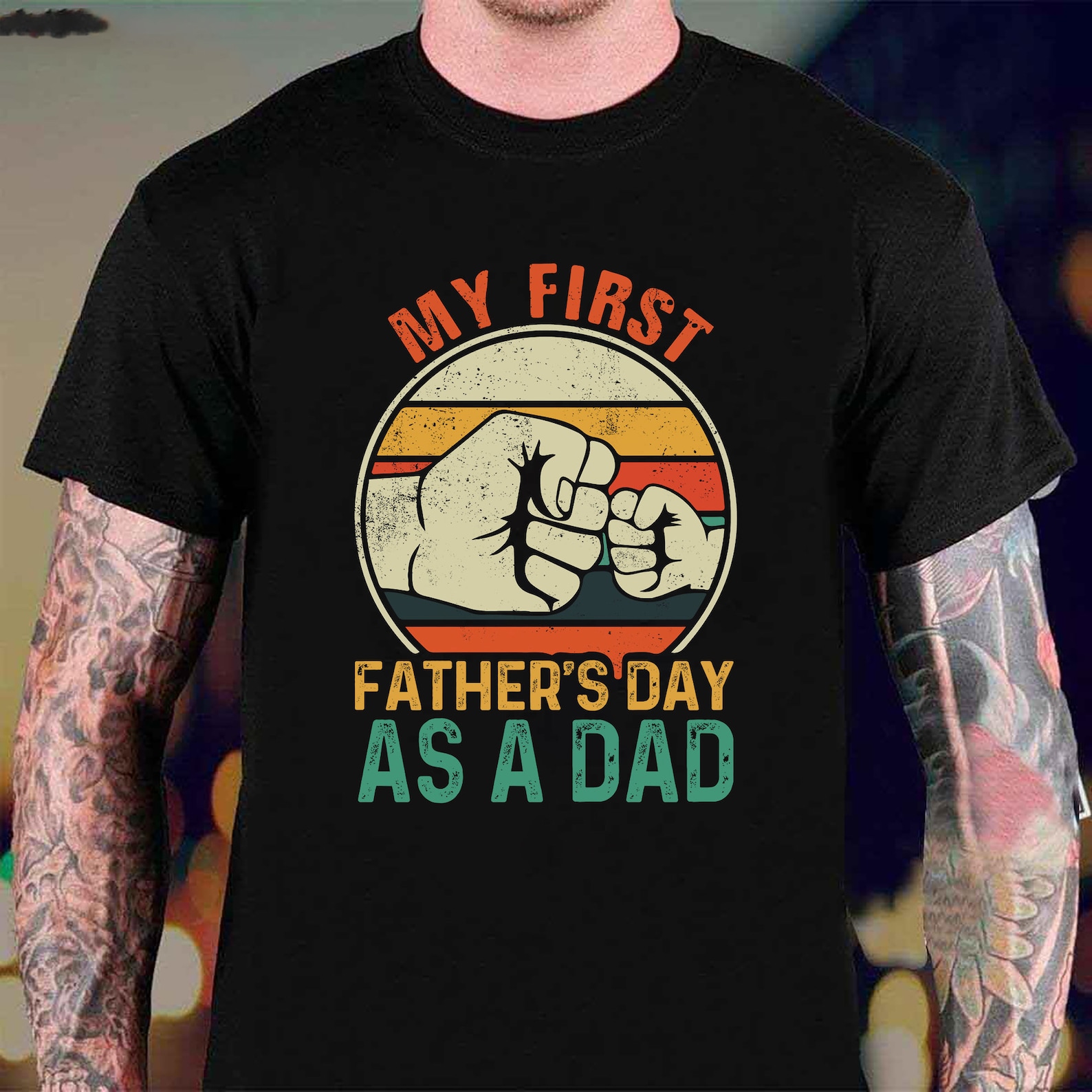 My First Father's Day as A Dad Shirt, First Dad Shirt, Shirt for First ...