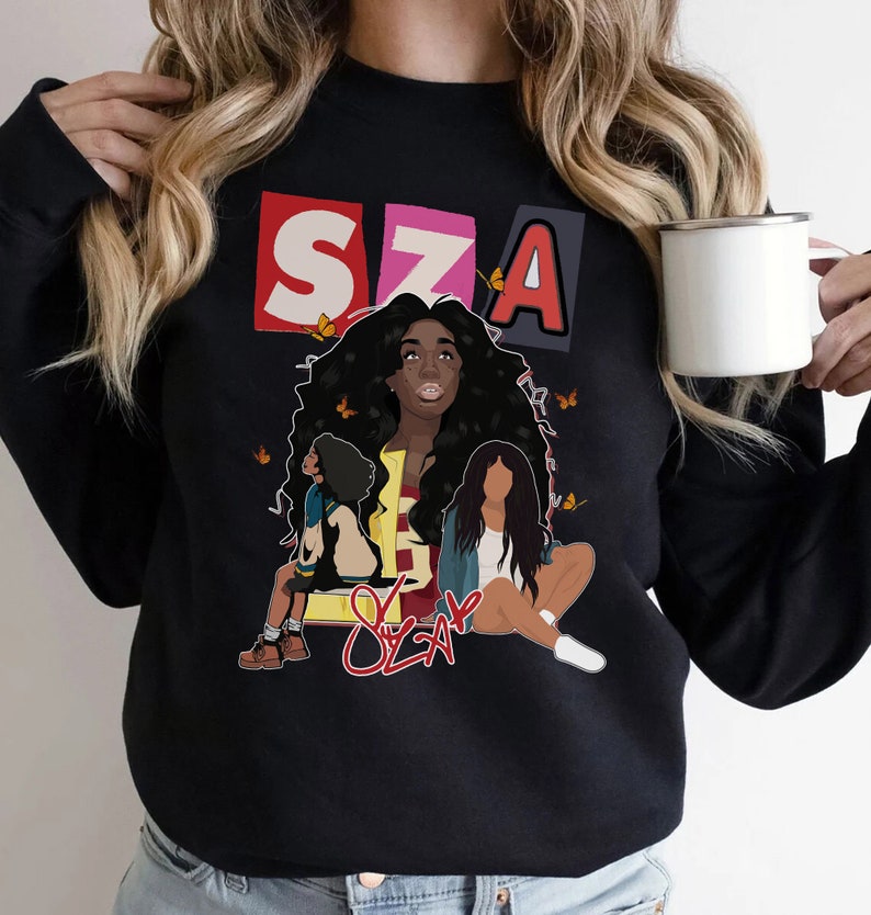 Sza Merch 2023 Shirt| SZA SOS Tour T-shirt| Sostour Columbus Sweater ...