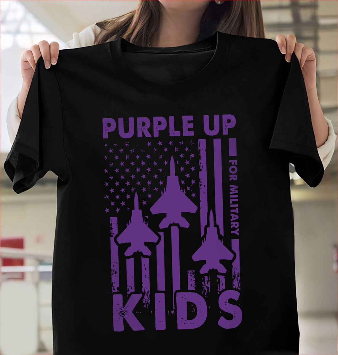 Purple up for Military Kids Shirt, Military Child Shirt, Military ...