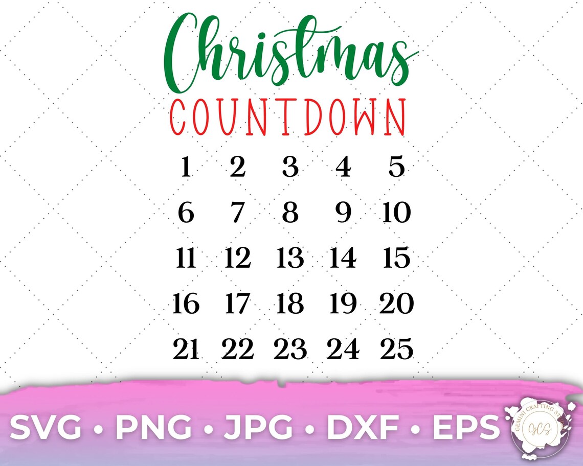 Christmas Countdown Board Advent Wreath Snowflakes Christmas - Etsy