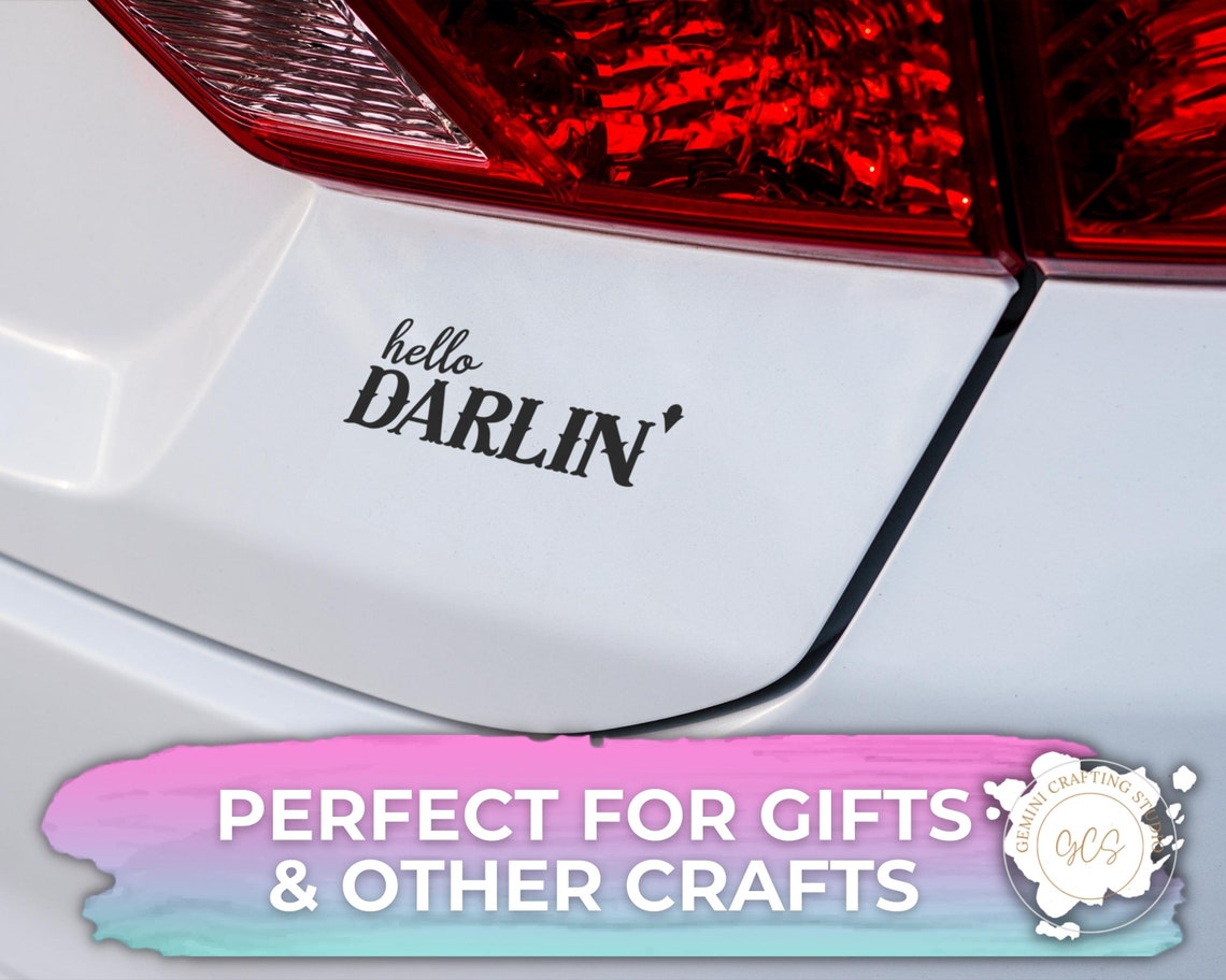 Hello Darlin Svg Hello Darling Svg Girl Country Svg Farm | Etsy