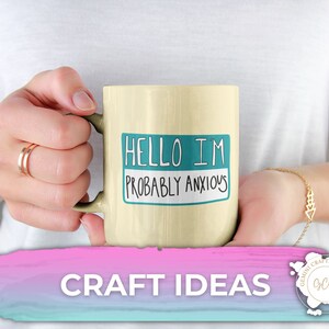 Hello I'm Probably Anxious SVG Hello Im Probably Anxious SVG Mental ...