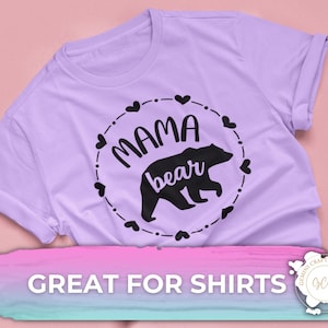 Mama Bear Svg, Mother's Day Svg, Mom Life Svg, Mama Svg, Svg Files for ...