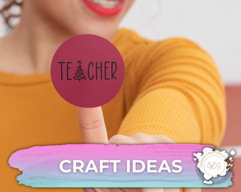 Teacher Christmas Tree SVG Teacher SVG Christmas Classroom | Etsy