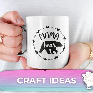 Mama Bear Svg, Mother's Day Svg, Mom Life Svg, Mama Svg, Svg Files for ...