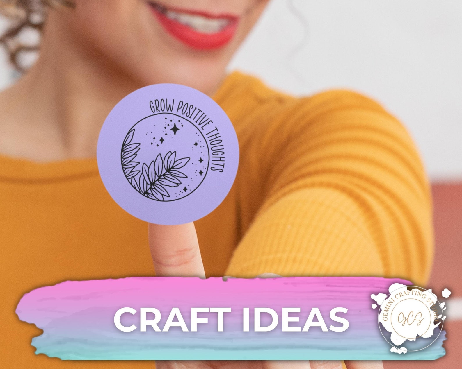 Grow Positive Thoughts SVG Self Love SVG Mental Health - Etsy