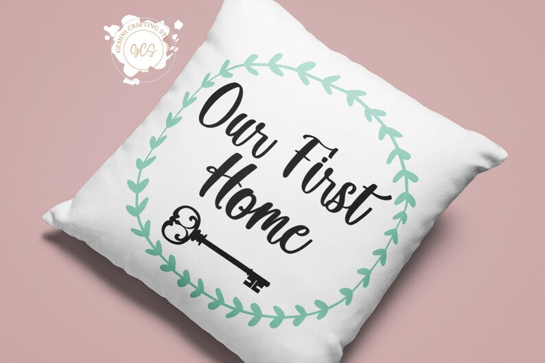 Our First Home Digital Download SVG Cricut File Silhouette PNG - Etsy