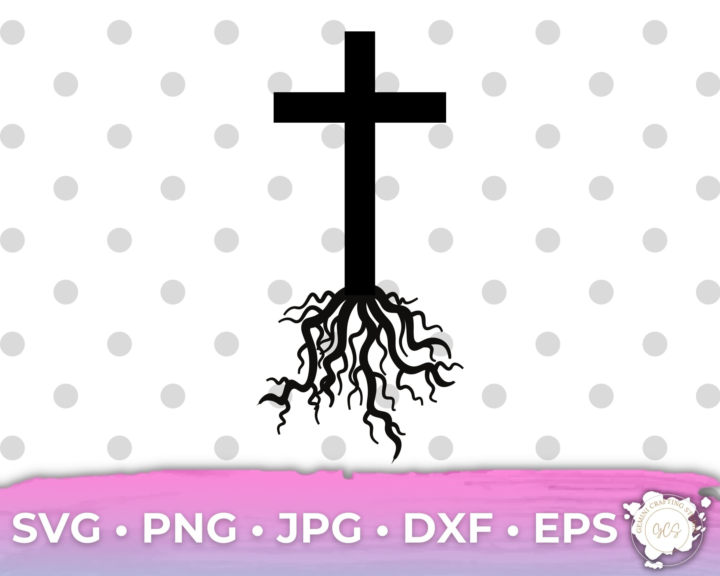 Rooted in Christ Svg Christian Svg Dxf Png Christian Quote - Etsy