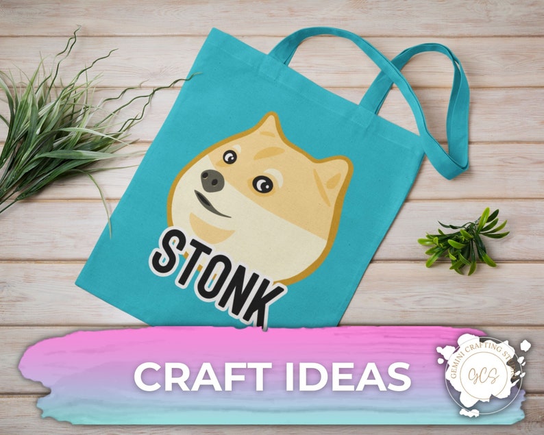 Dogecoin SVG Stonk SVG Dogecoing Stonk SVG Doge - Etsy