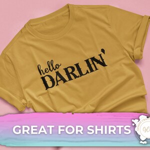 Hello Darlin Svg, Hello Darling Svg, Girl Country Svg, Farm Girl Svg ...