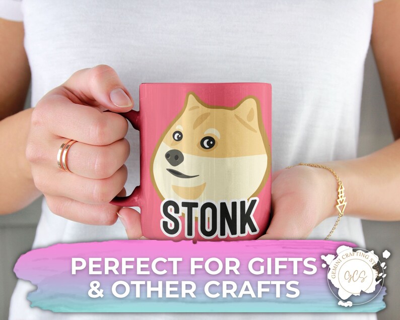 Dogecoin SVG Stonk SVG Dogecoing Stonk SVG Doge - Etsy