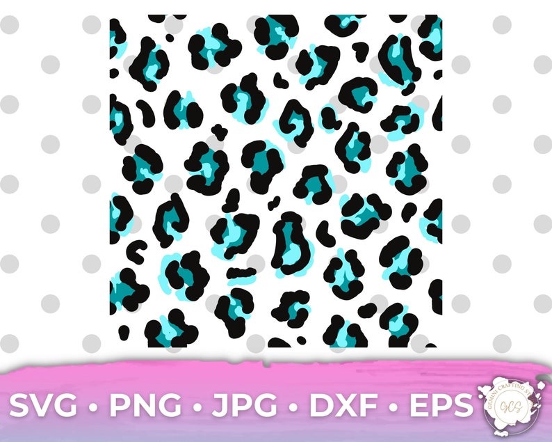 Leopard Print SVG Sublimation Print Svg Keychain PNG Cheetah - Etsy