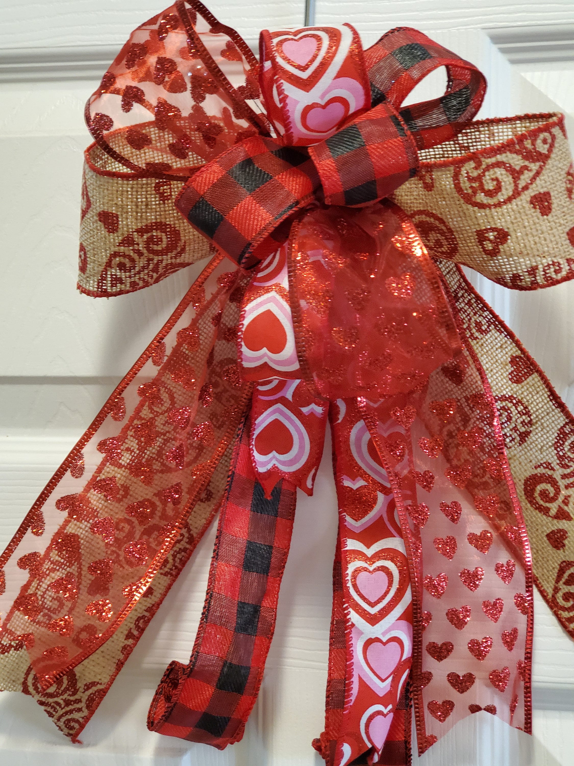 Large ribbon bow | Etsy