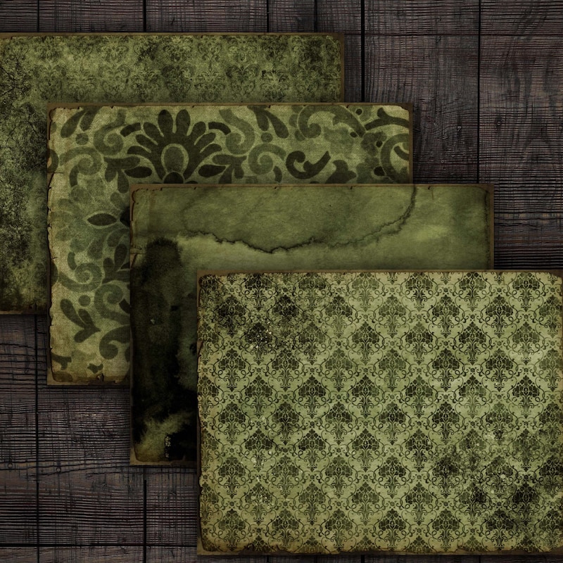 Dark Green Tapestry Digital Printable - Etsy