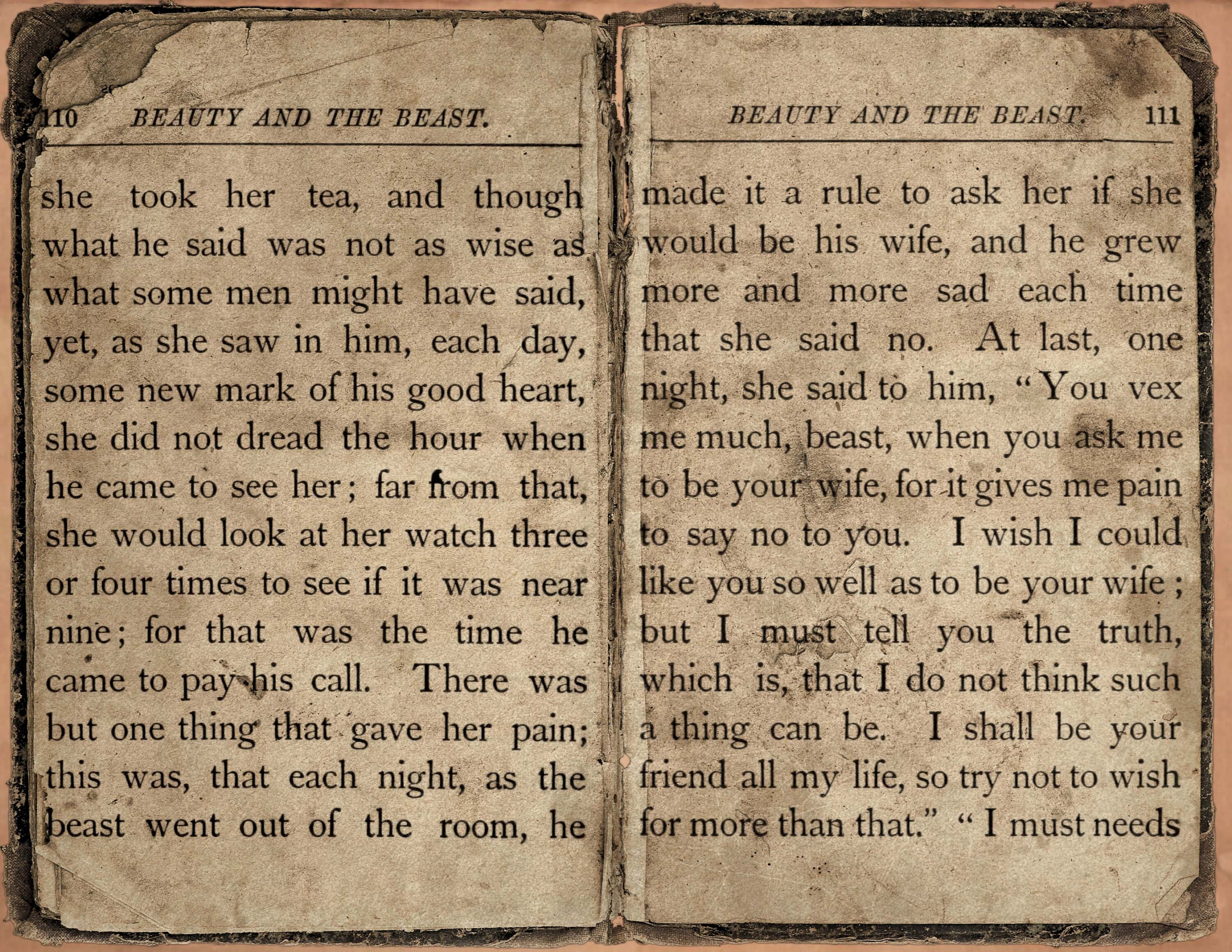 Digital Beauty and the Beast Pages Printable Fairy Tale Kit - Etsy