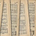 Antique 1800s Children's Music Sheets Printable Papers for Junk ...