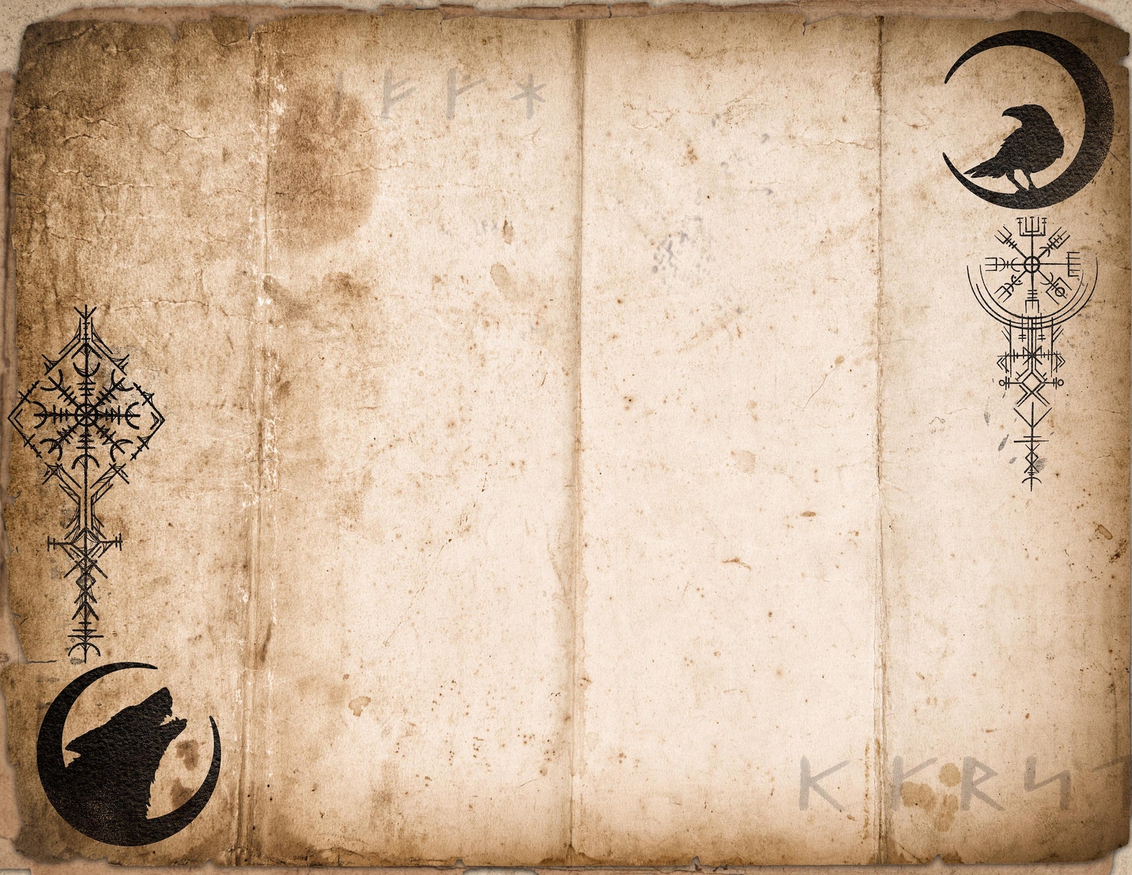 Norse Viking Printable Pages Nordic Mythology Kit for Junk - Etsy