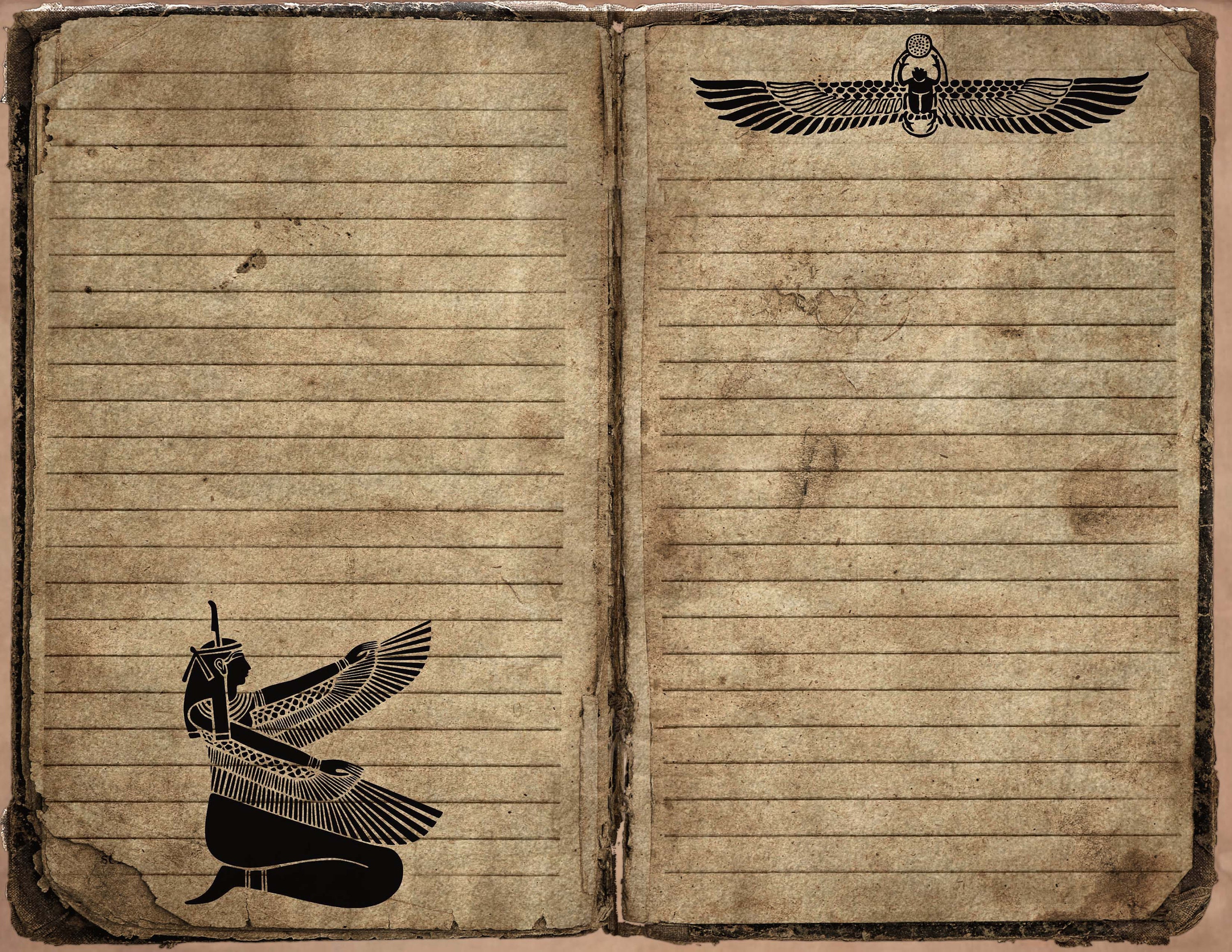 Digital Cleopatra Ancient Egypt Junk Journal Pages Printable | Etsy