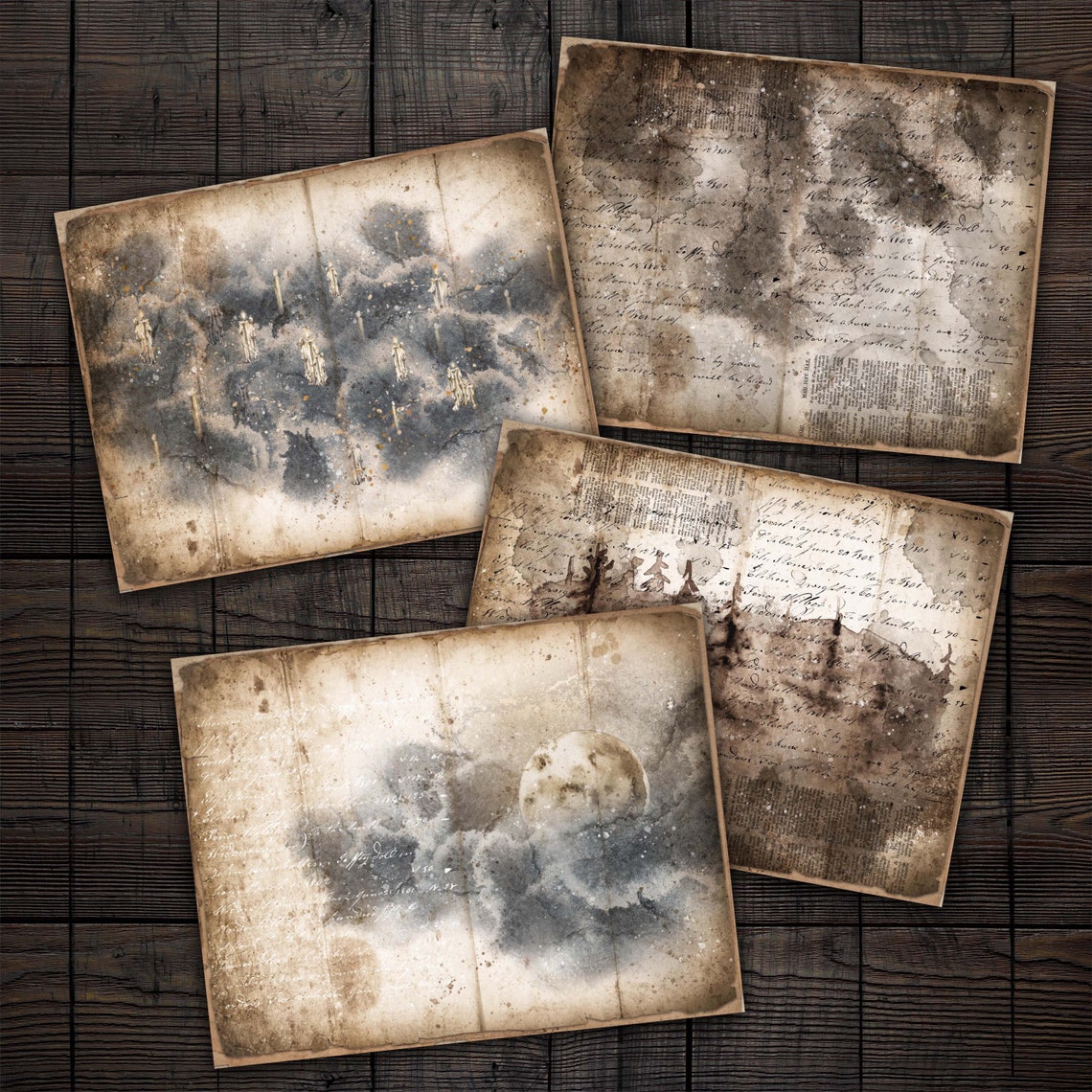 Wizard School Printable Journal Kit Magic Fantasy Digital - Etsy