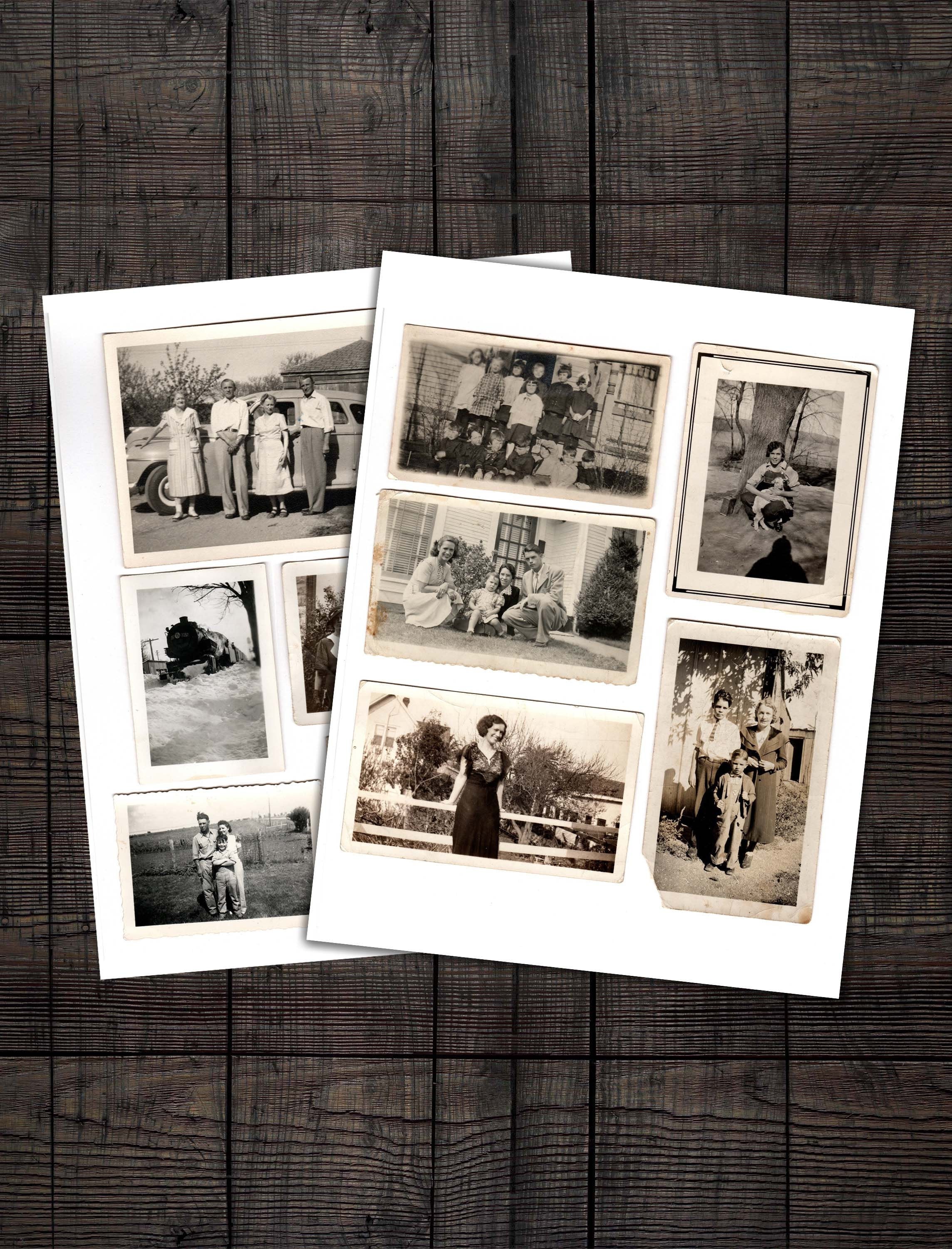 Vintage Snapshots Digital Download Antique Photographs 1930s - Etsy
