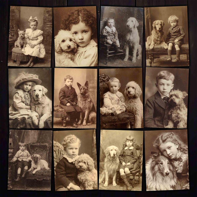 Dog Photo Old Snapshot - Etsy UK