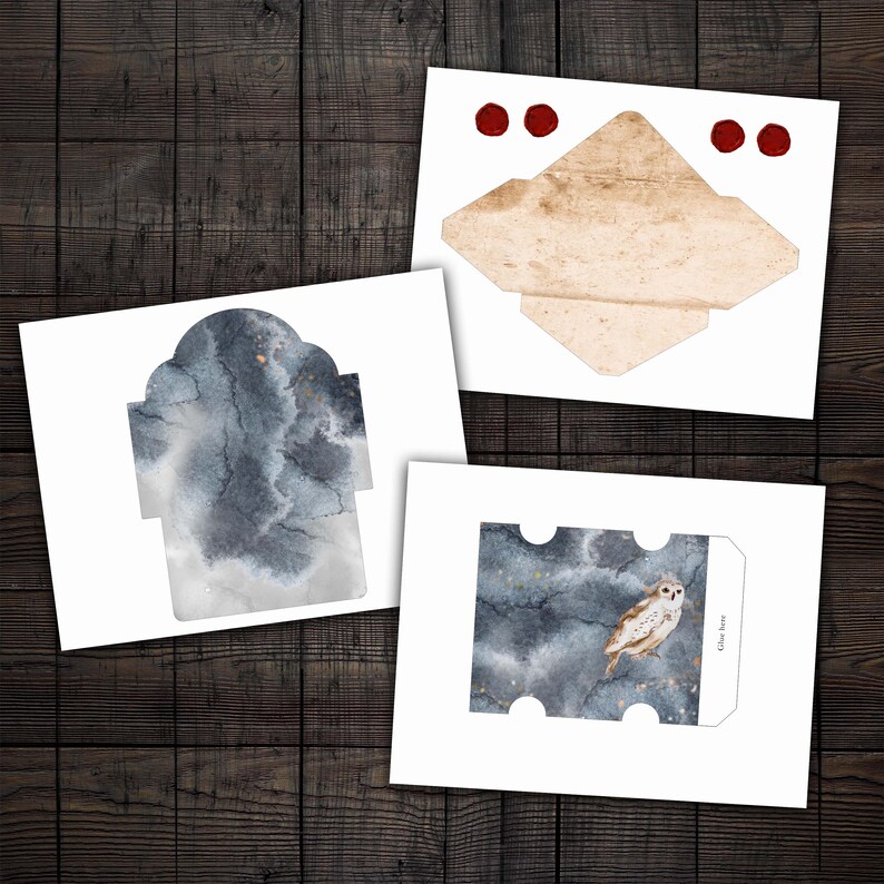 Wizard School Printable Journal Kit Magic Fantasy Digital - Etsy