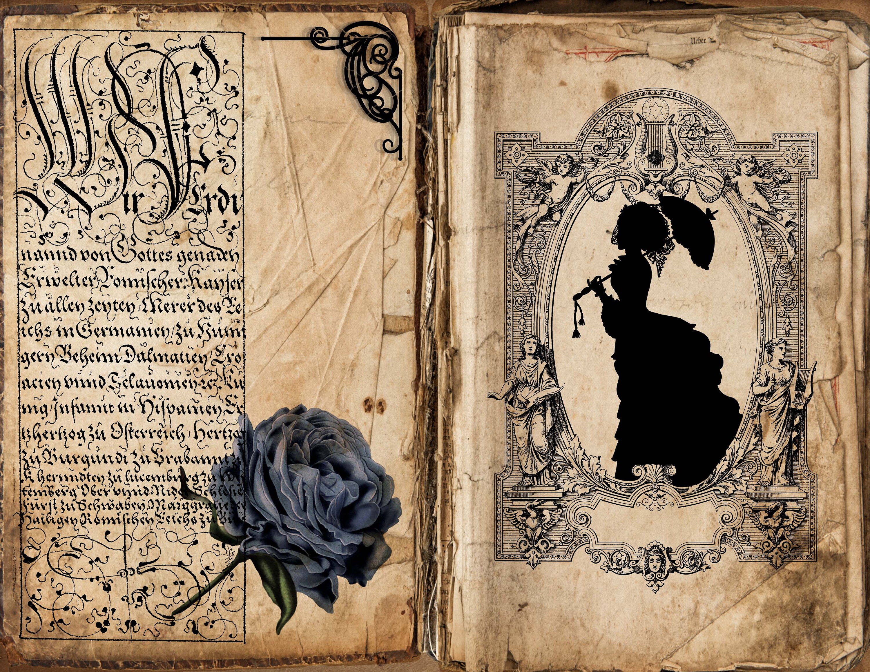 Digital Vintage Victorian Gothic Printable Pages for Junk | Etsy