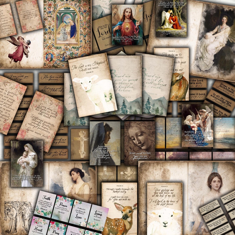 Christian Journal Ephemera - Etsy