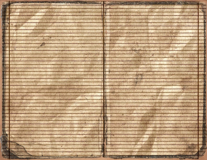 Digital Junk Journal Pages Printable Lined and Grid Grunge - Etsy