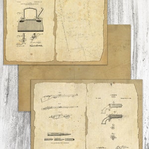 Vampire Hunter Digital Journal Kit, Halloween Ephemera for Junk ...