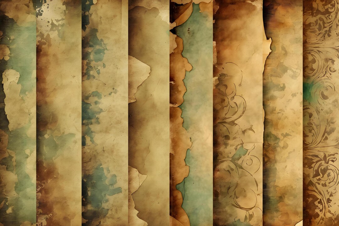 Old Grunge Printable Paper 12x12 Inch, Digital Vintage Background ...