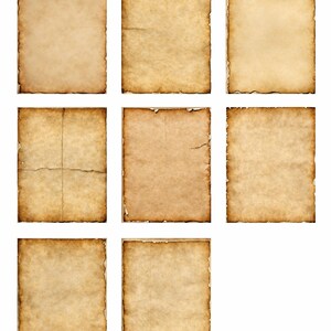 Torn Grunge Layered Printable Paper Pack for Vintage Junk Journals ...