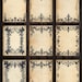 Gothic Frame Borders: Printable Papers for Junk Journal (digital ...