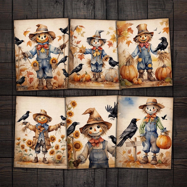 Scarecrows - Etsy