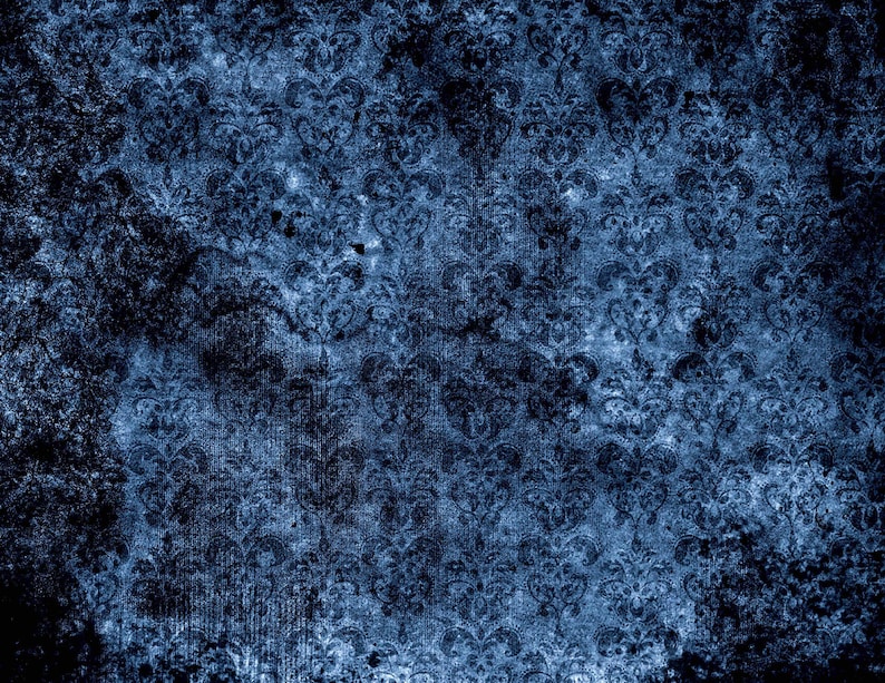 Digital Vintage Blue Background Printable Pages - Etsy