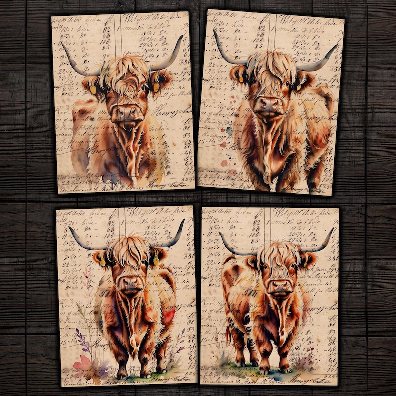 Cow Printable - Etsy