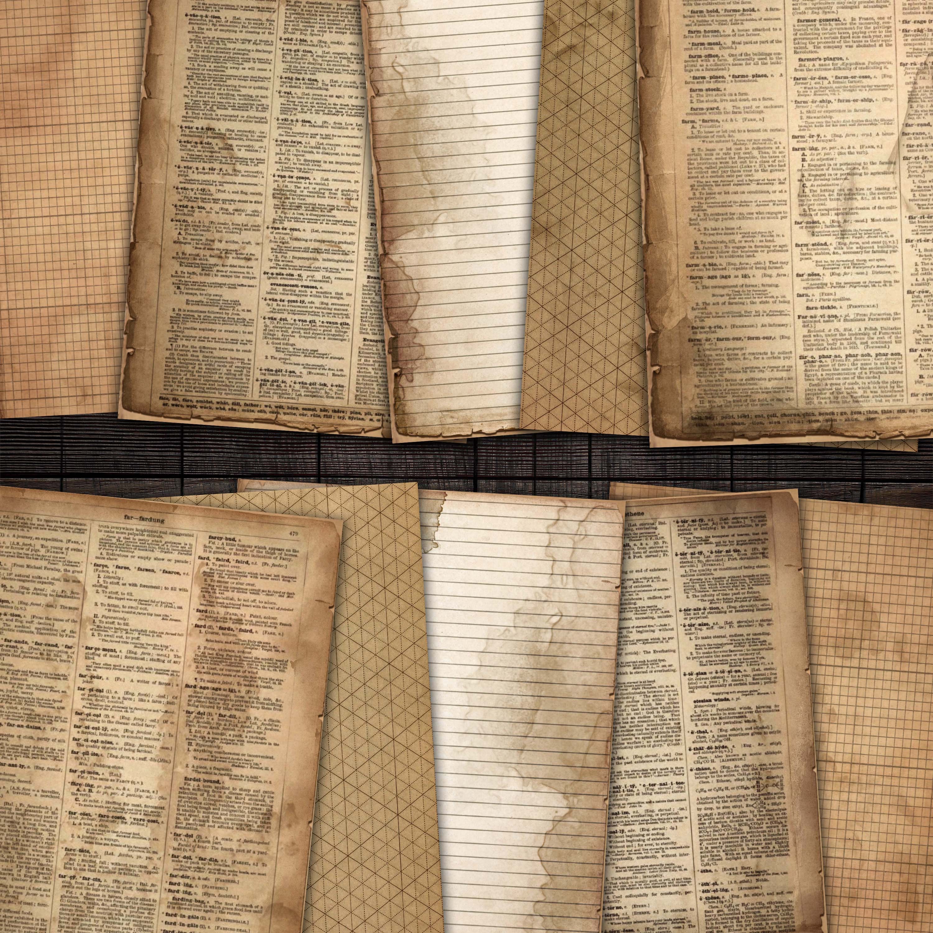 Dark Academia Printable Paper Ephemera: Gothic Scrapbook Bundle ...