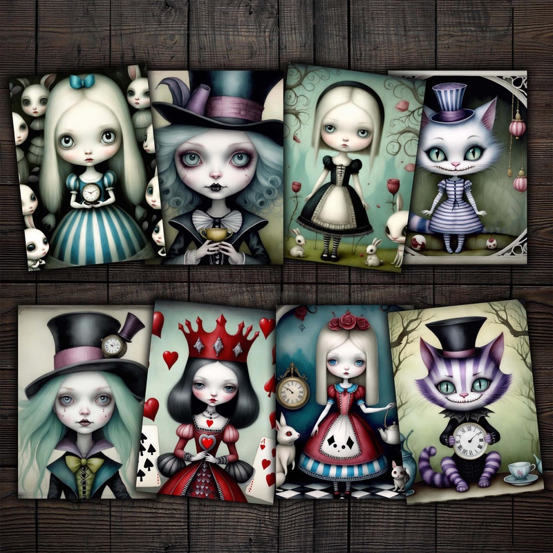 Creepy Paper - Etsy
