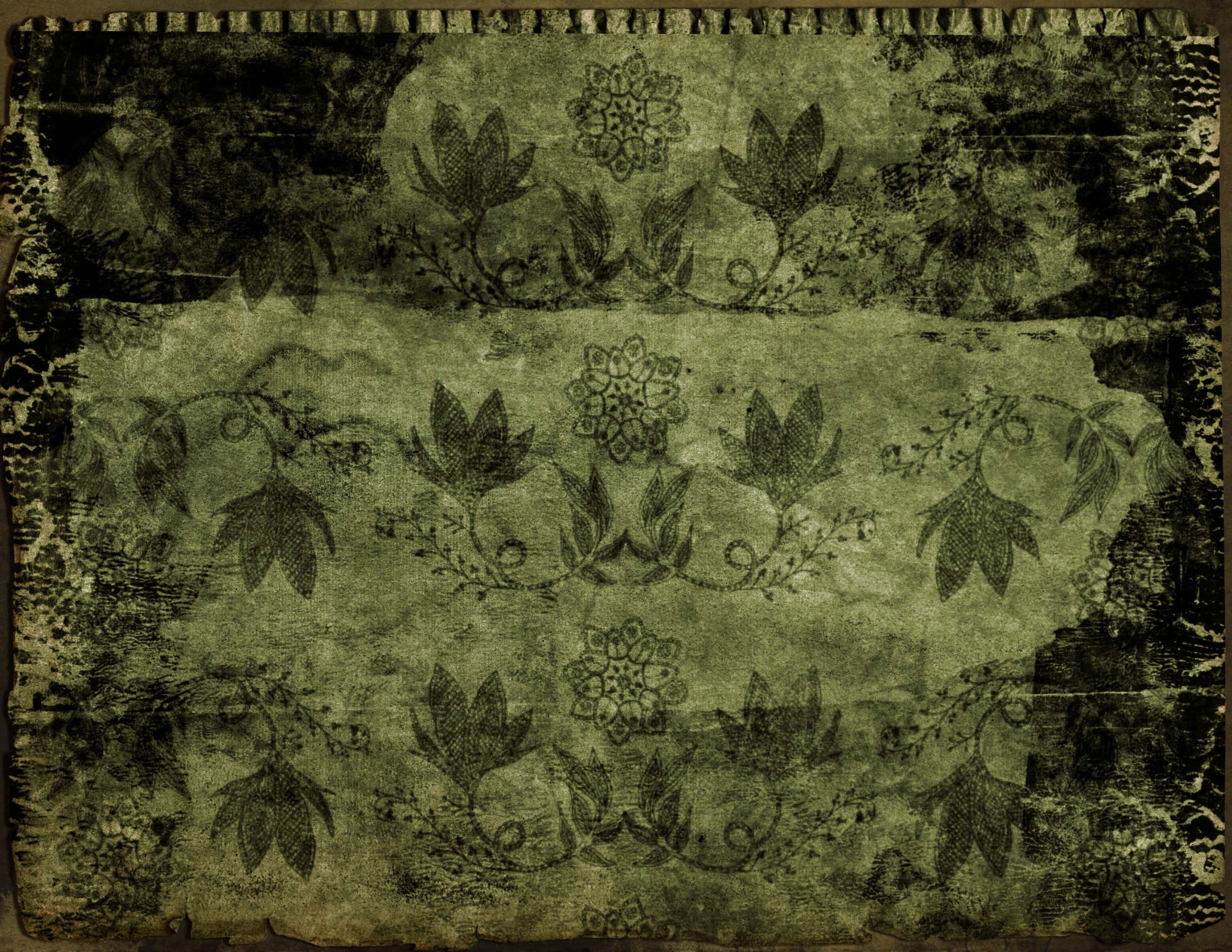 Digital Forest Green Background Sheets Printable Papers for - Etsy