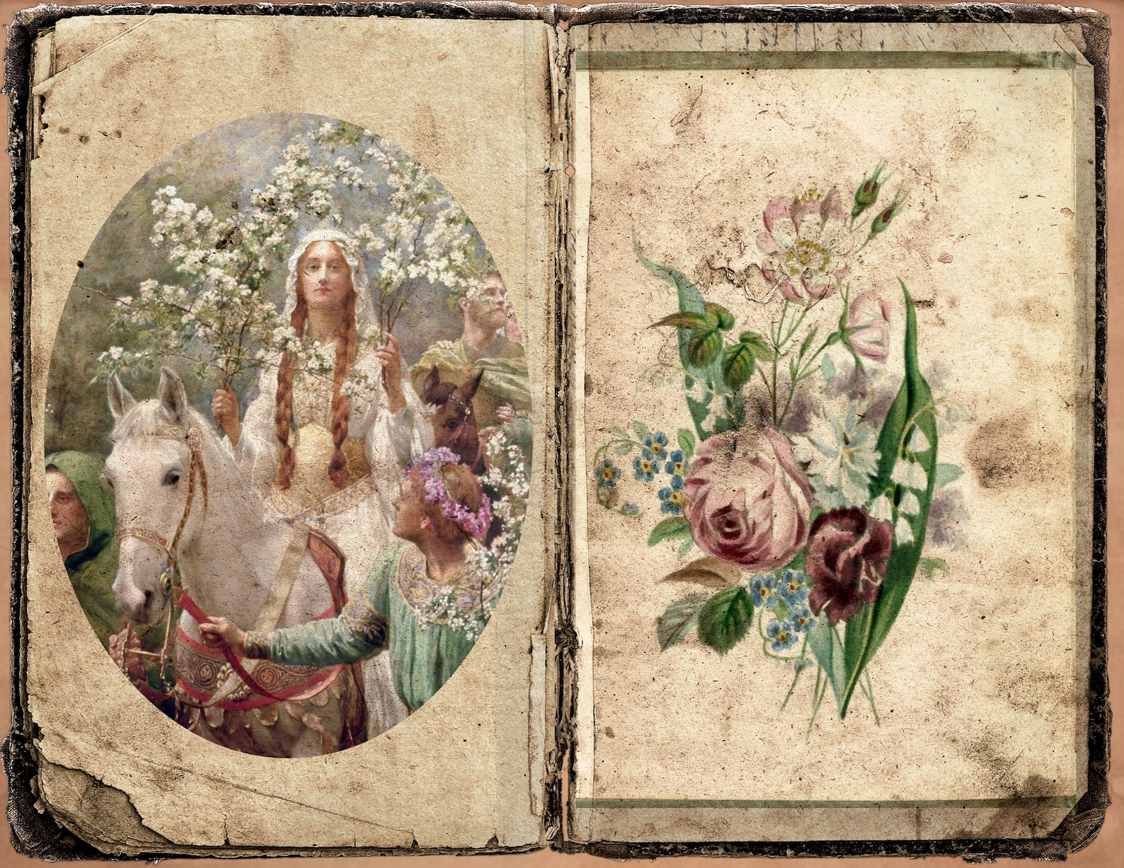 Medieval Fairy Tale Junk Journal Pages Printable Middle Ages - Etsy Canada