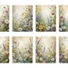 Watercolor Wildflowers Background Vintage Papers, Garden Cottagecore ...