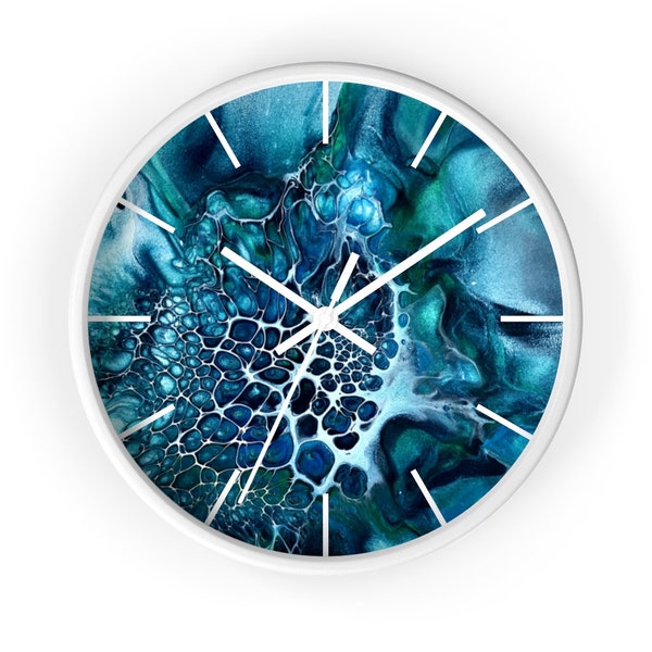 Painted Clock - Etsy