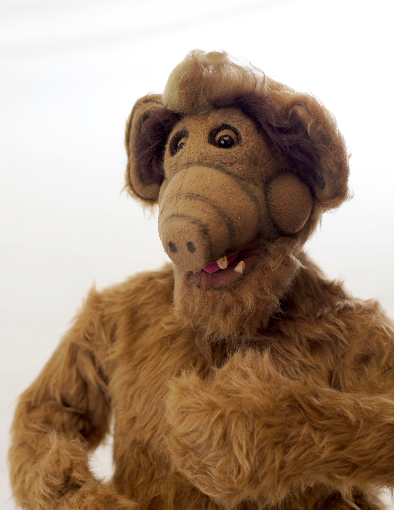 Handmade alf Soft toy Alf Handmade toy Alf Alf doll Plush toy | Etsy