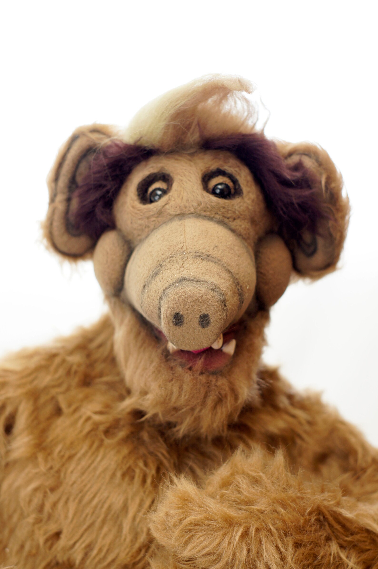 Handmade alf Soft toy Alf Handmade toy Alf Alf doll Plush toy | Etsy