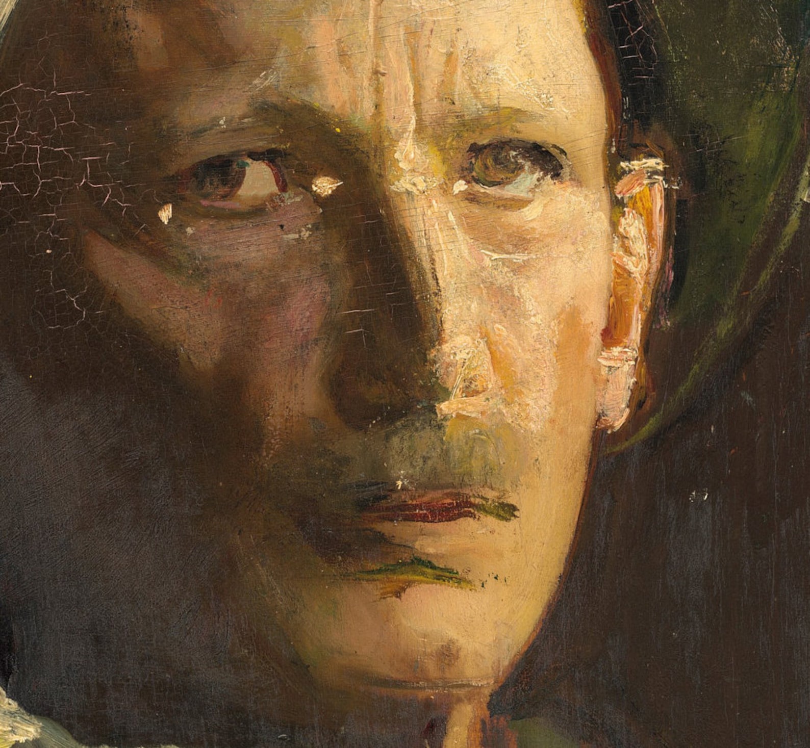 Portrait Painting, Antique Oil Portrait, Portrait of a Man, Digital ...