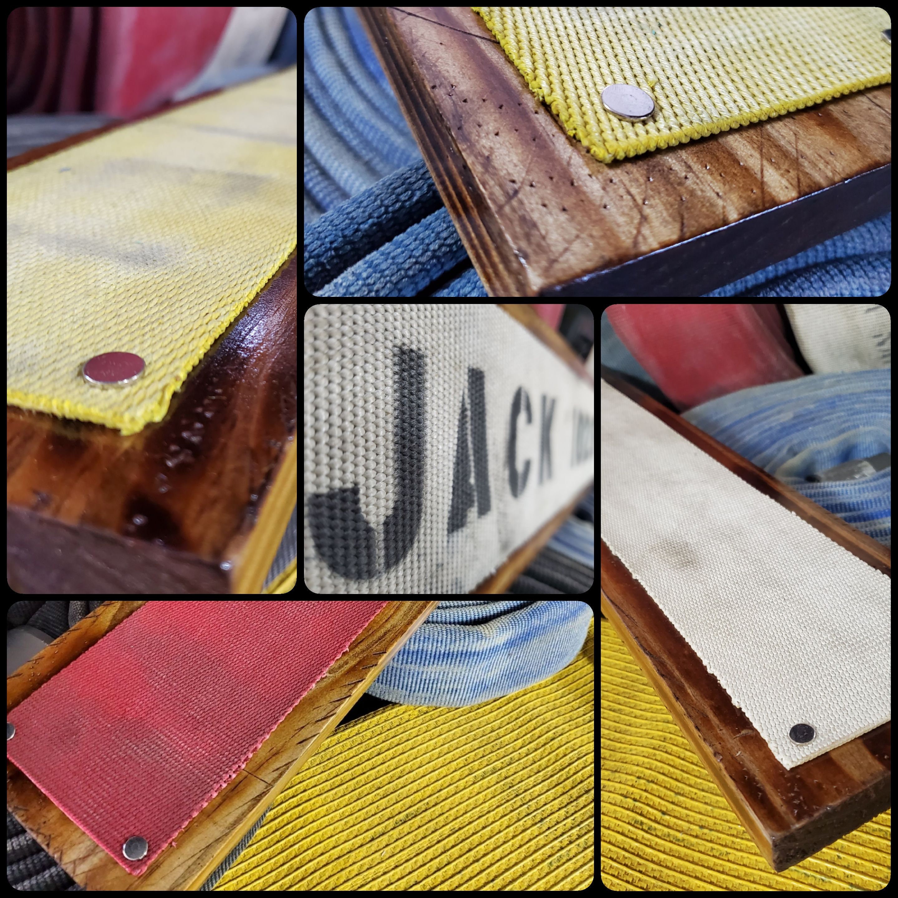 Fire Hose Name Plate Firefighter Personalized Sign | Etsy