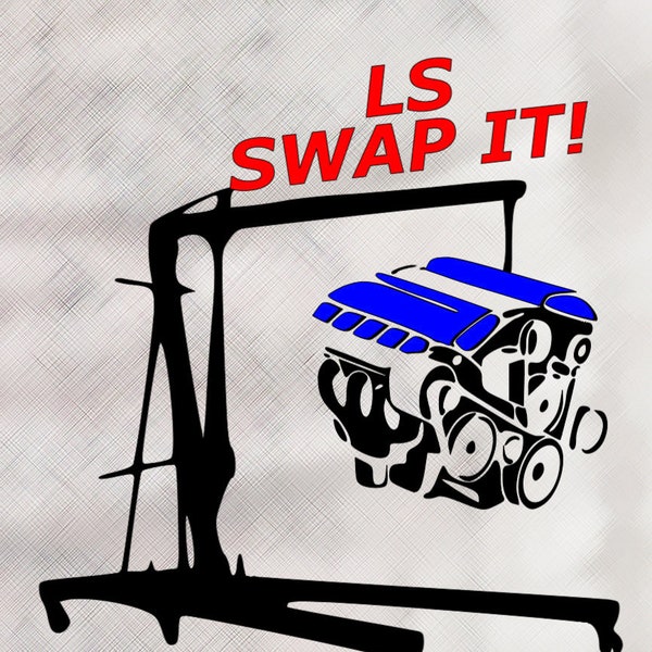 Ls Engine Svg - Etsy