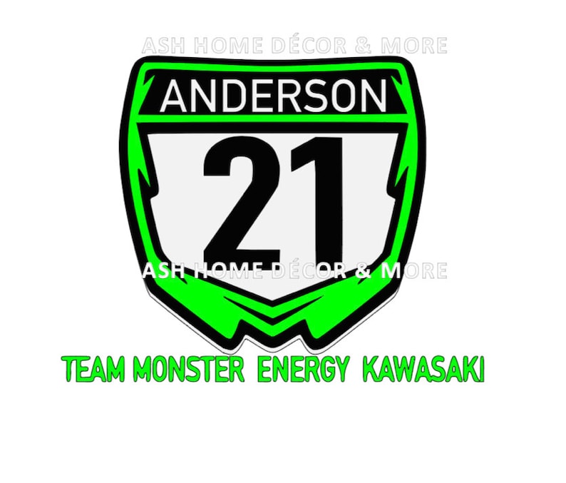 Jason Anderson SVG Cut File Supercross #21 - Etsy