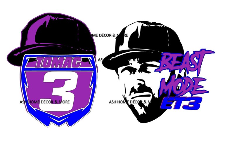 Eli Tomac ET3 Motocross SVG - Red Bull KTM Dirt Bike (digital Download ...