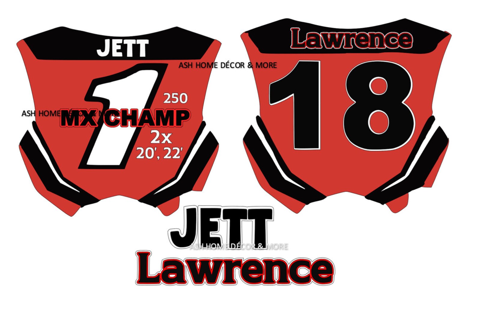 Jett Lawrence Number Plate Svg Moto Svg Dirt Bike Svg - Etsy Canada